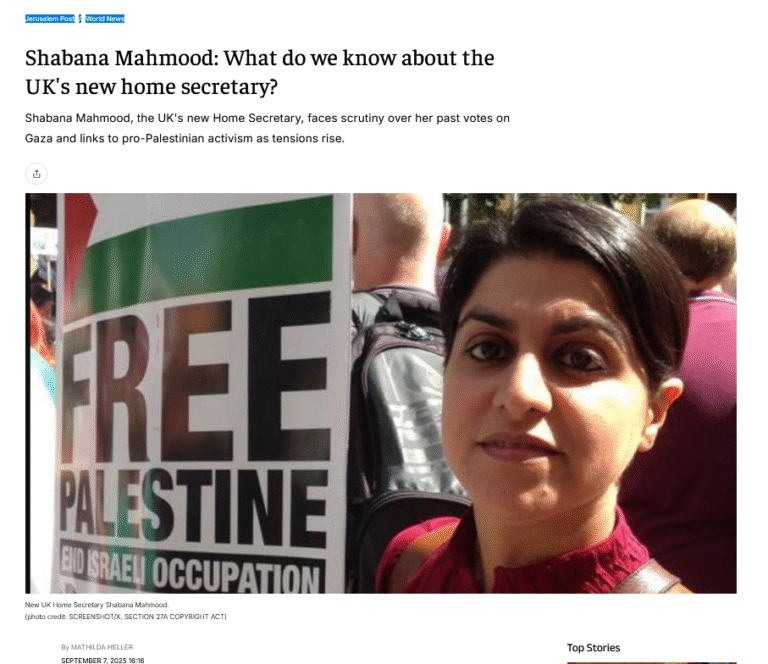 Shabana Mahmood becomes Britain’s first Muslim woman Home Secretary ...